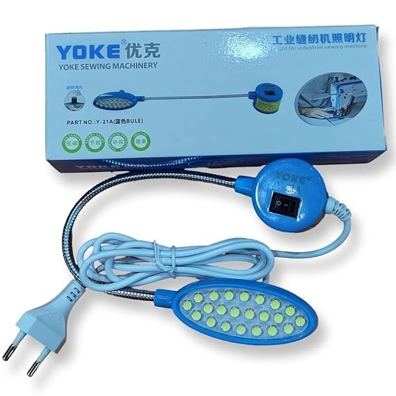 Adjustable LED Sewing Machine Light with Brightness Controller, USB ...
