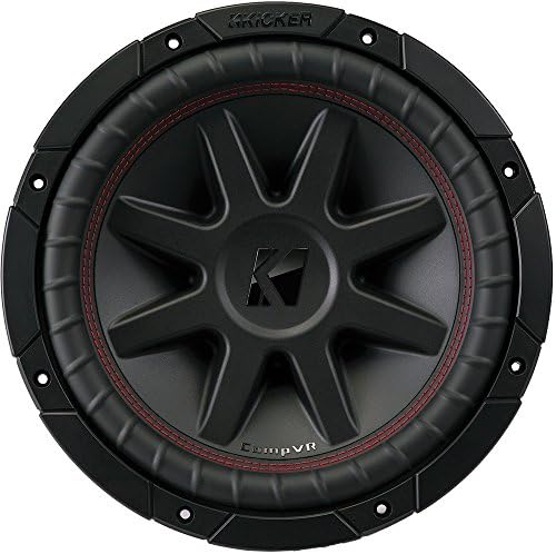 Amazon.com: Kicker CompVR 10-Inch (25cm) Subwoofer, DVC, 4-Ohm, 350W ...