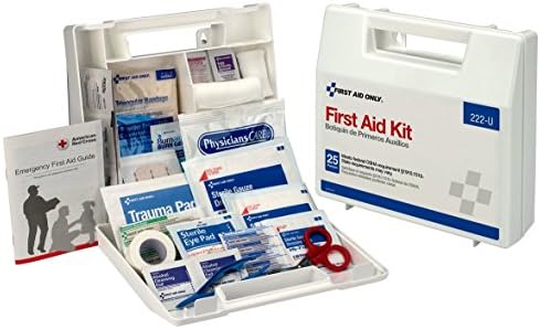 Amazon.com: Ever Ready First Aid 10 Person First Aid Kit with Metal ...