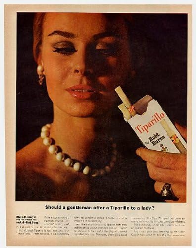 Amazon.com: 1962 Offer a Tiparillo To a Lady? Cigar Print Ad (6059 ...