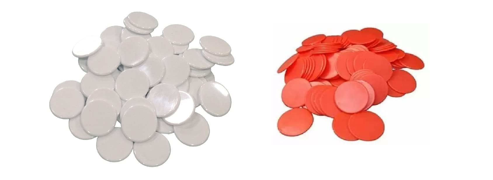 Buy Plastic Counter chip Plastic Colored Chips Tokens disc Tiles for ...