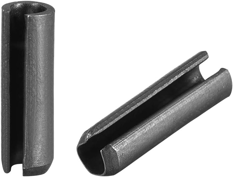 uxcell Slotted Spring Pin - 5mm x 18mm Plain Finish 65Mn Roll ...