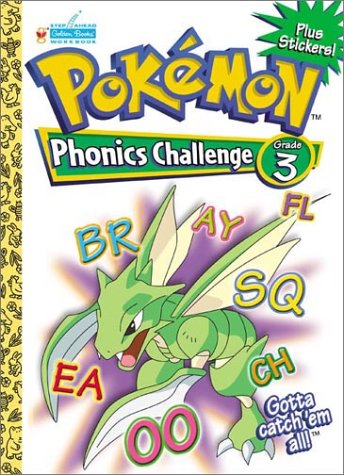 Pokemon Phonics Challenge Grade 3 (Workbooks With Stickers): Amazon.co ...