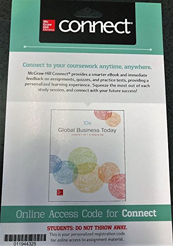 CONNECT ACCESS CARD FOR GLOBAL BUSINESS TODAY (1259847225) | Amazon ...