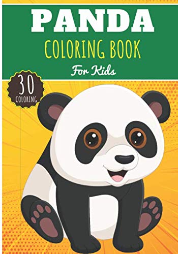 Panda Coloring Book: For Kids Girls & Boys | Kids Coloring Book with 30 ...