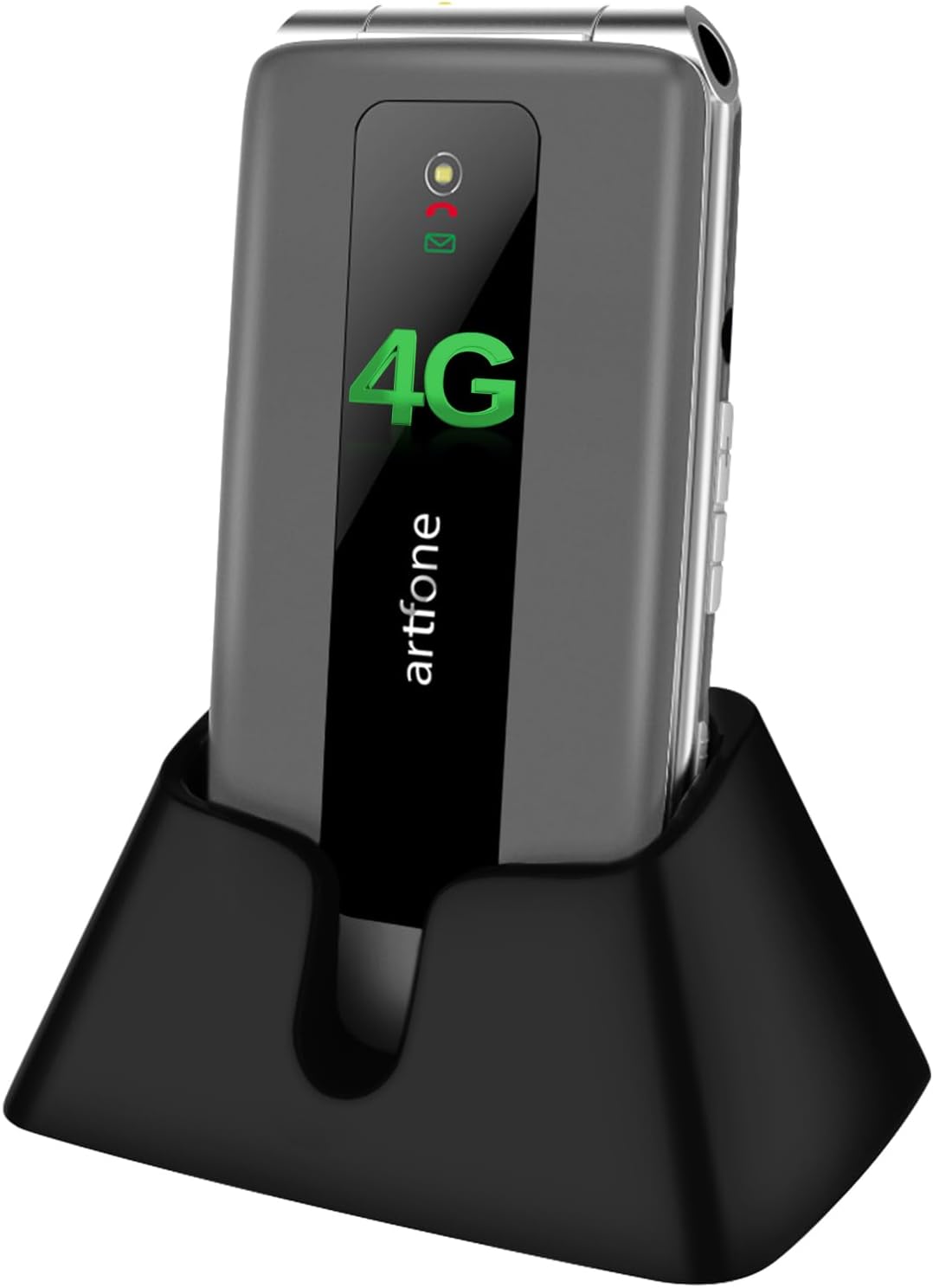 artfone 4G Telefono Cellulare Senior senza Contratto, Telefono Cellulare Pieghevole con Pulsante ...