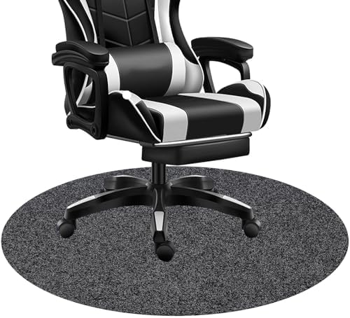 NCONE Office Chair Mat for Hardwood Floor, 39""x39"" Round Desk Chair ...