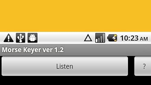 Morse Keyer, a complete Morse code generator and translator - App on ...