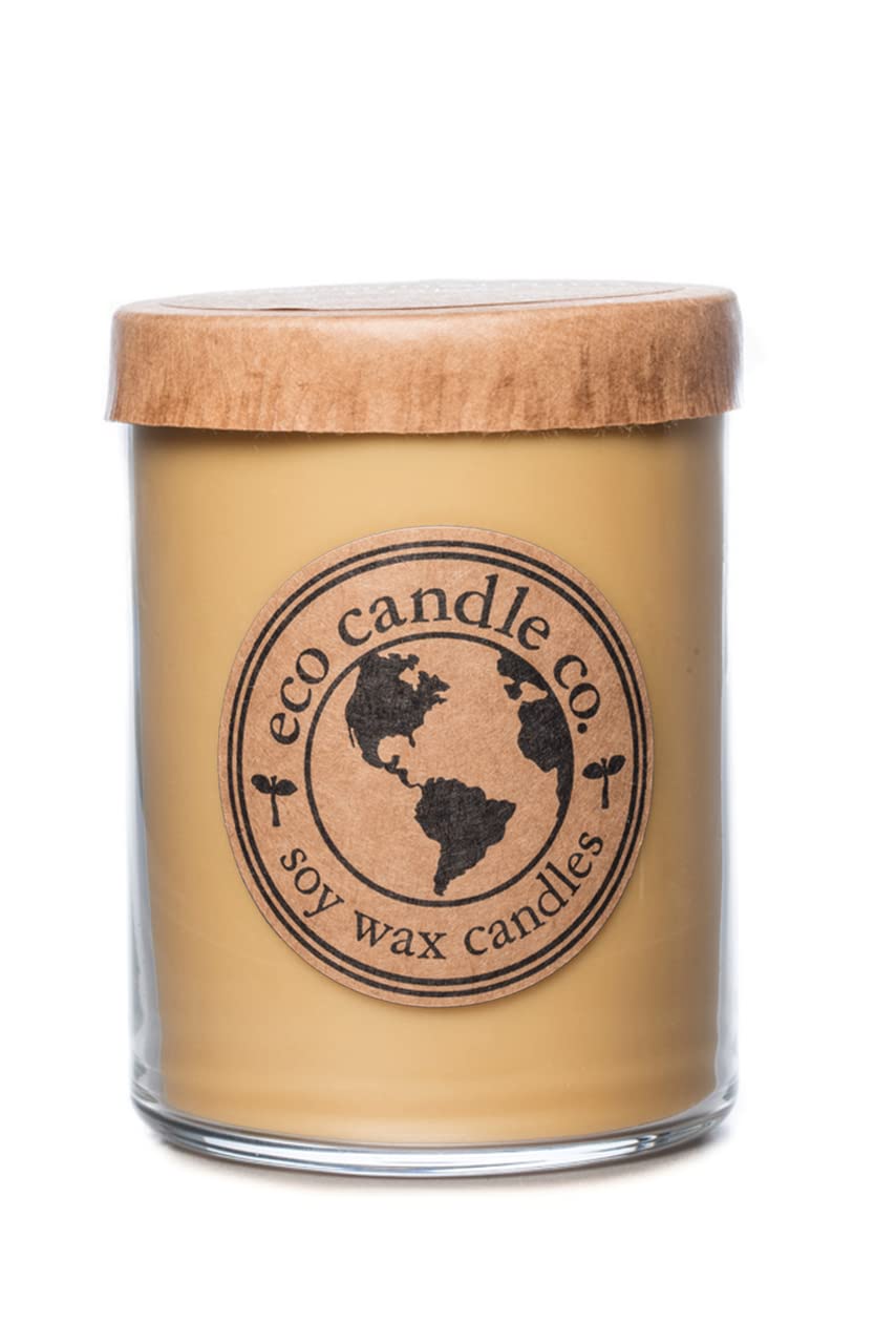 Amazon.com: Eco Candle Co. Recycled Candle, Black Tea & Honey, 18 oz ...