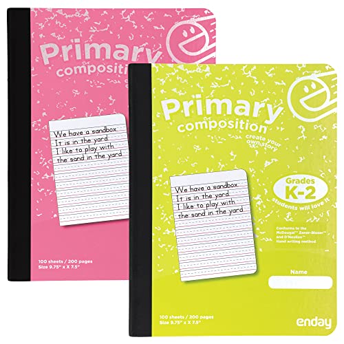 Discover The Best Primary Ruled Composition Books For Students Of All Ages