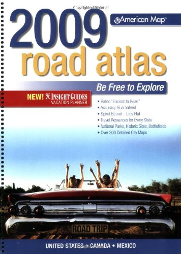 American Map Road Atlas 2009 Standard: American Map: 9780841628434 ...