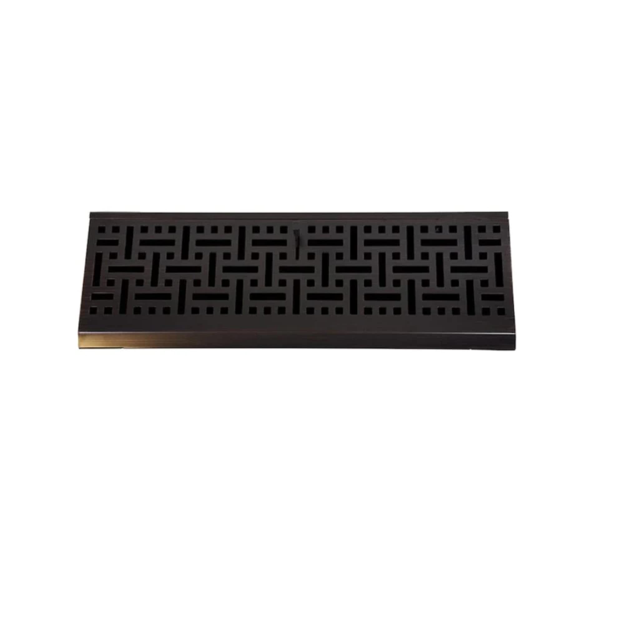 Accord Ventilation AMBBRBB18 18in Oil Rubbed Bronze Wicker Baseboard ...