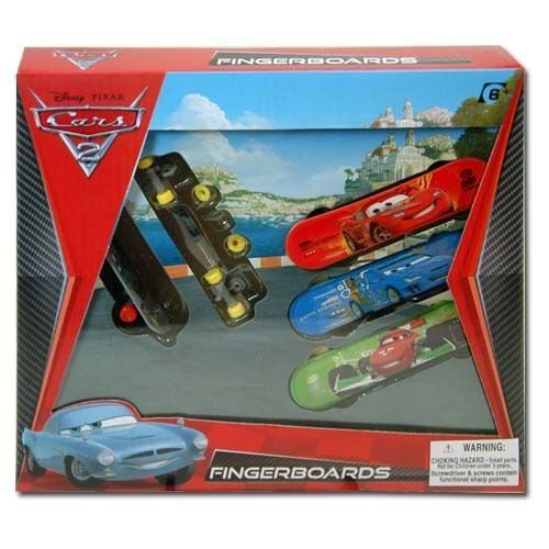 Amazon.com: Cars 2 4Pk Fingerboard With Tools In Box Case Pack 6 : Toys ...