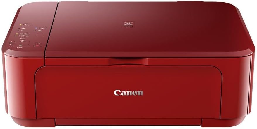 Canon PIXMA Home MG3660 Red, Multi Function Home Printer: Printers ...