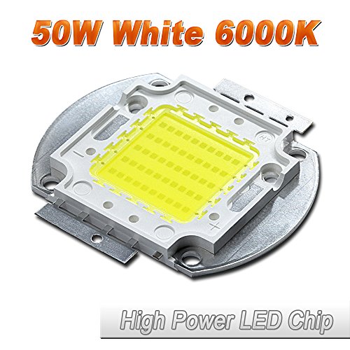 Hontiey High Power Led Chip 50w Pure White Light 6000k | Desertcart ...