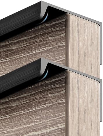 Concealed Handle Cabinet Pulls, Aluminum Alloy Pulls for Kitchen Doors ...