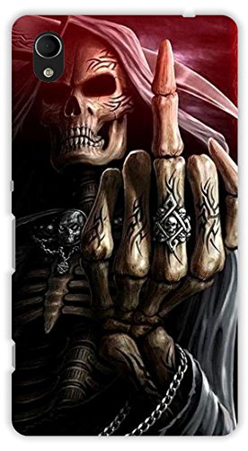 Crazy Beta Death grim reaper showing middle finger 3d design Printed ...