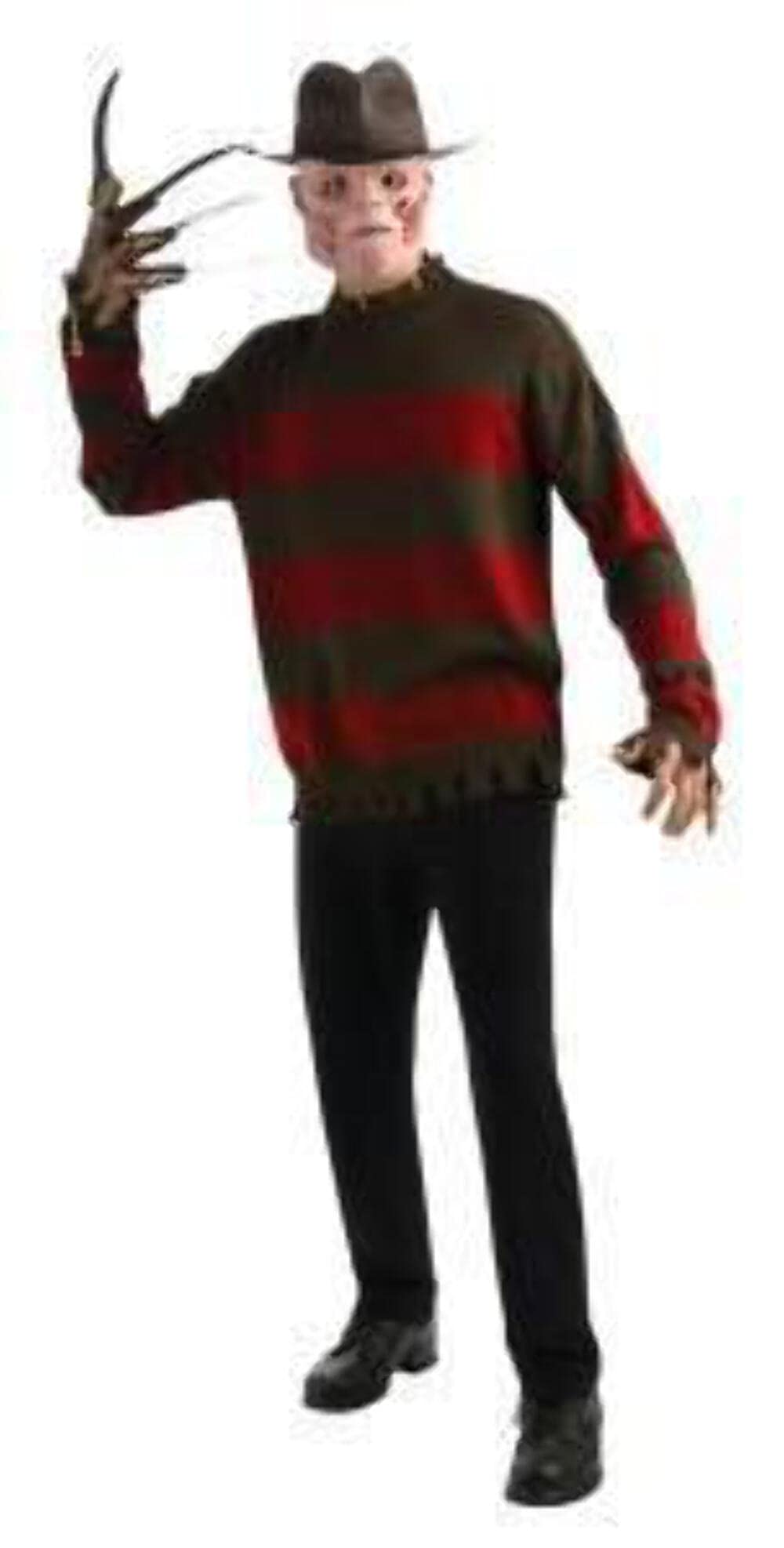 Amazon.com: Nightmare On Elm Street Deluxe Freddy Sweater : Clothing ...
