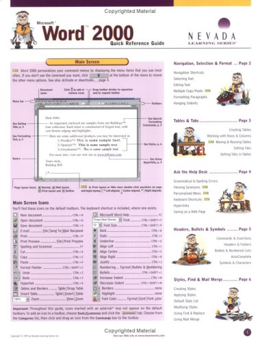 Executive Pack #8 Microsoft Office 2000 with Windows 2000 (includes QRG ...