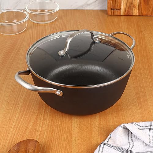 Buy Femora Preseasoned Cast Iron 24 cm Casserole Handi with Lid Online ...