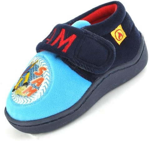 Fireman Sam Blue Rescue Slipper sz7: Amazon.co.uk: Fashion