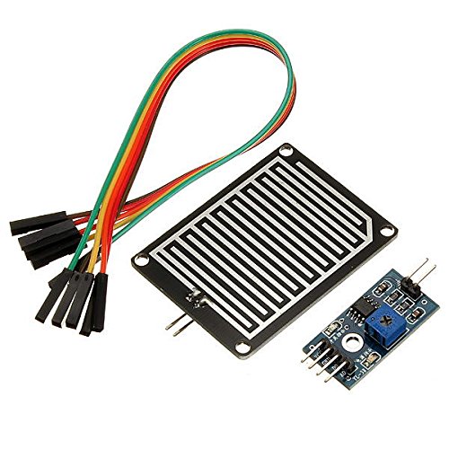 Rain Sensor Module Humidity Raindrop Weather Detection Module For Arduino: Amazon.com ...