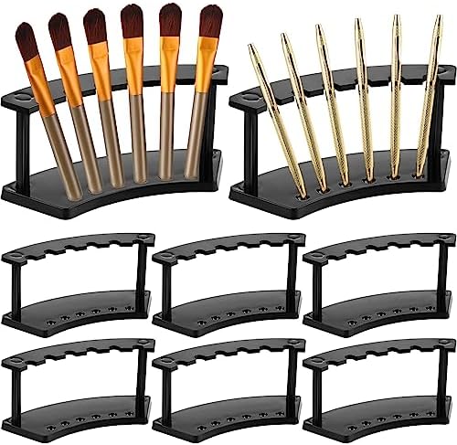 Amazon.com: Lincia 10 Pack Plastic Pen Holder, Pen Display Stand 6 ...
