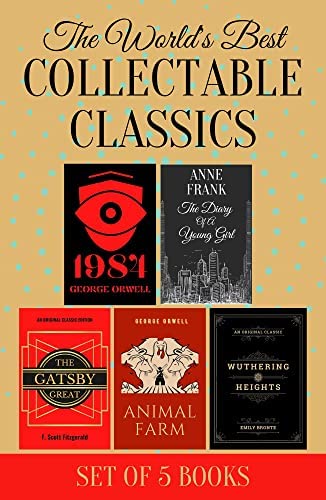 The Worlds Best Collectable Classics (Set of 5 Books): Anne Frank, F ...