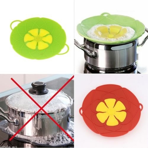 Boil Over Stopper, Spill Preventer, Multi Function Universal Cooking ...