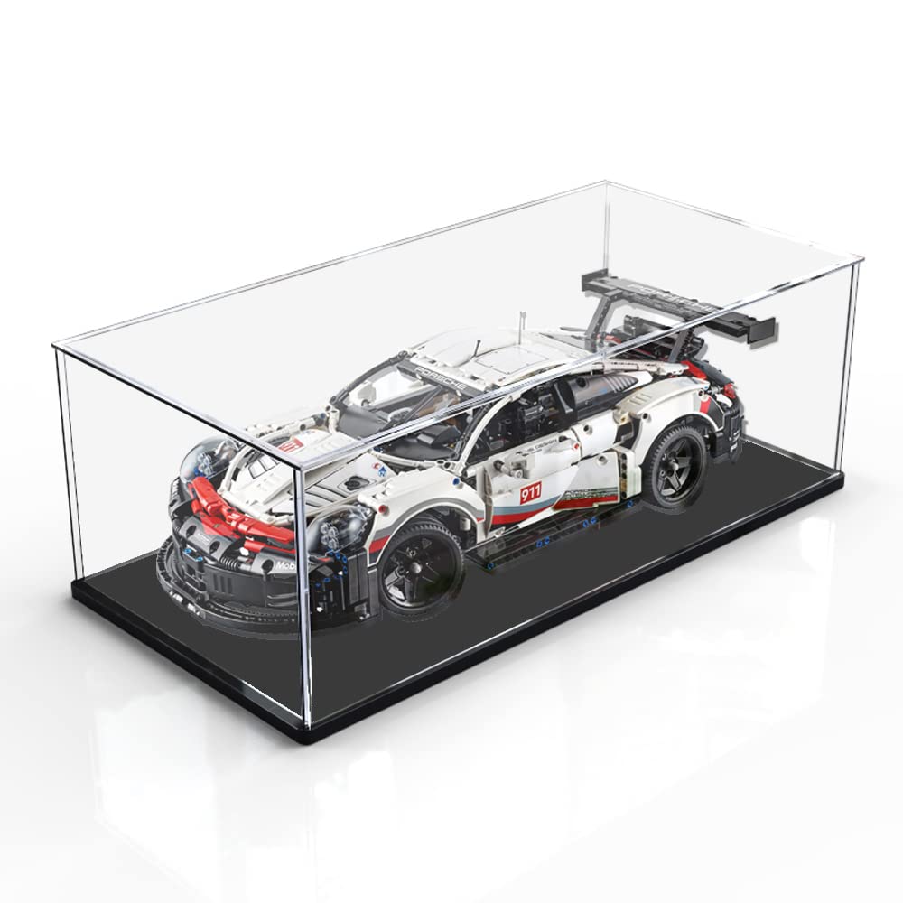 Choowin Self-Assembly Acrylic Model Car Display Case for 1/8 1/10 Scale ...