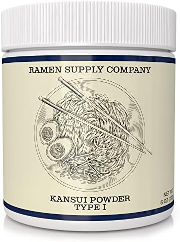 Amazon.com : Kansui Powder for Making Fresh Ramen Noodles - Type 1 ...