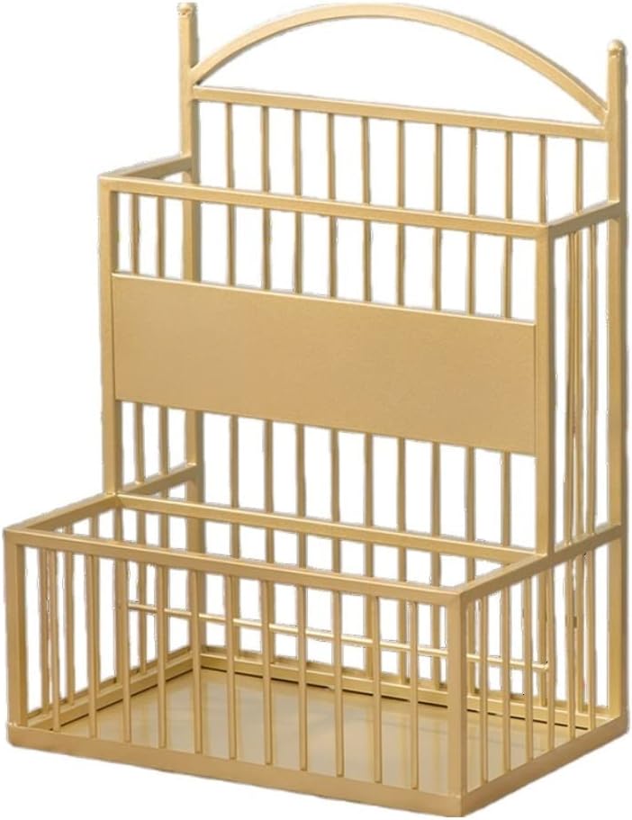 Amazon.com: Umbrella Rack 2 Layer Metal Umbrella Stand Umbrella Storage ...