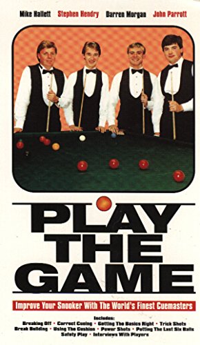 Play the Game-Improve Your Snooker [Reino Unido] [VHS]: Amazon.es ...