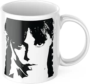 Amazon.com: Wednesday Mug Stare Glare Addams Fan Art Cute Love Gift ...