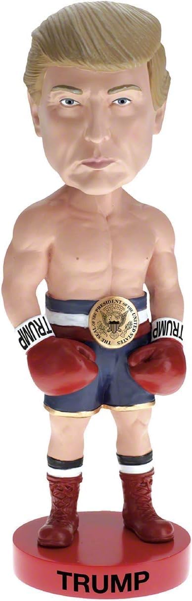 Amazon.com: Royal Bobbles Donald Trump Boxer Never Surrender, 45th ...