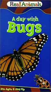 Amazon.co.jp: Real Animals: Day With Bugs [VHS] : Real Animals: DVD