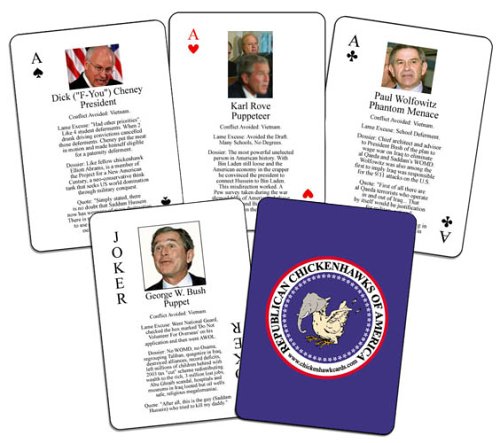 Deck of Republican Chickenhawks by Jerry A. Vasilatos (2003-07-01 ...