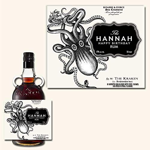 Kraken Rum Label