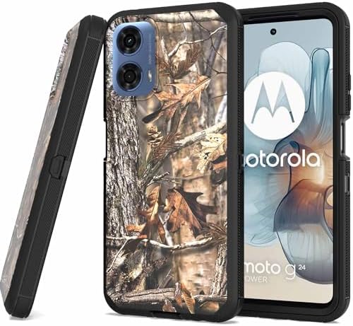 Amazon.com: CoverON Rugged Designed for Motorola Moto G Power 5G 2024 ...