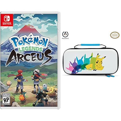 Amazon.com: Pokémon Legends: Arceus (US Version) + PowerA Nintendo ...