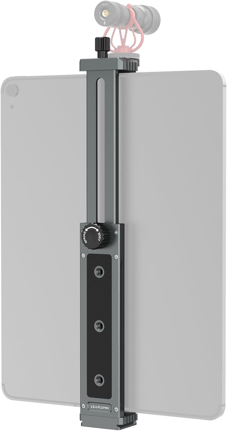 Amazon.com: Leaplumin Tripod Mount Adapter for Ipad, Aluminum Tripod ...