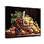 Amazon.com: CXHOSTENT Kitchen Canvas Wall Art Fruit Picture Various ...