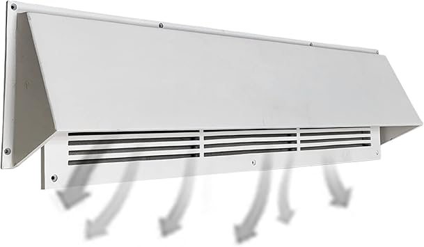 PRIMA Decorative Hardware Wall and Ceiling Long Vent Air Deflector ...