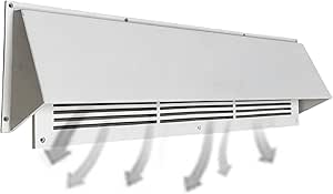 PRIMA Decorative Hardware Wall and Ceiling Long Vent Air Deflector ...