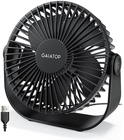 Portronics CoolCube Portable Desktop Fan with 2400mAh Battery, Type-C ...
