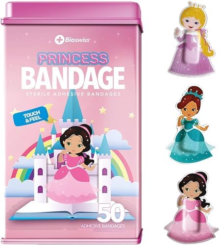 Amazon.com: Disney Princess Waterproof Band-AID Bandages - First Aid ...