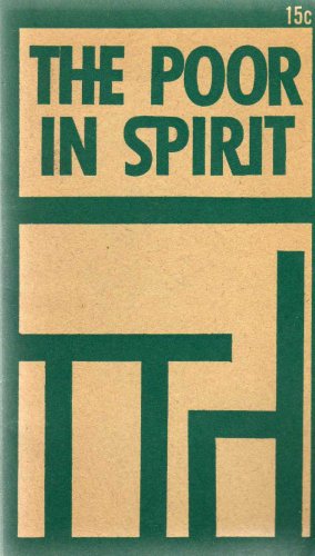 THE POOR IN SPIRIT: CAROL JACKSON ROBINSON: Amazon.com: Books