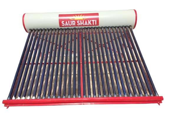 Saur Shakti Solar 200 LPD Solar Water Heater, Standard (Multicolour ...