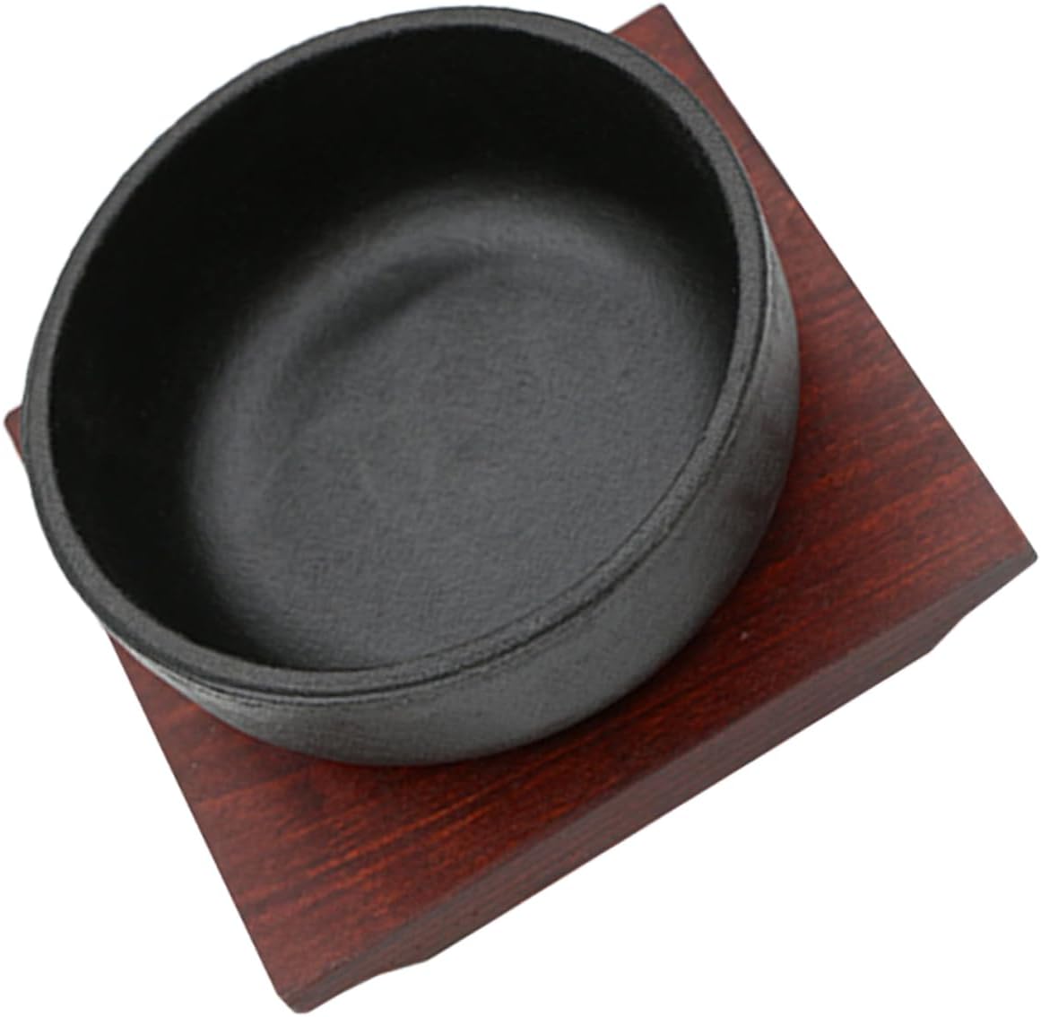 Amazon.com: TIDTALEO 1 Set Bibimbap Cast Iron Bowl Korean Stone Pot ...