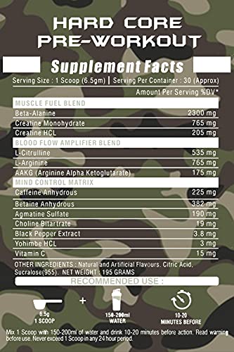 Hulk Nutrition Preworkout | Lean Muscles Building | Strength | Mental ...